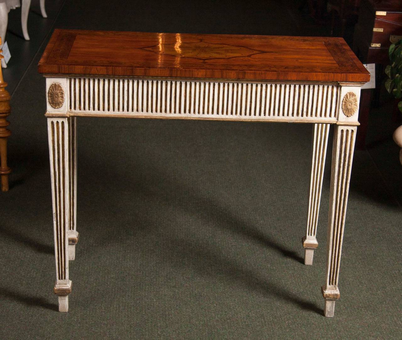 Pair of Adams Style Console Tables at 1stdibs