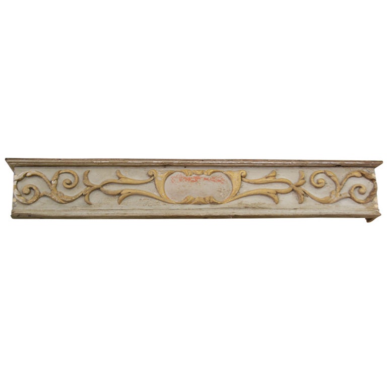 19th Century Italian Carved Cornice at 1stDibs