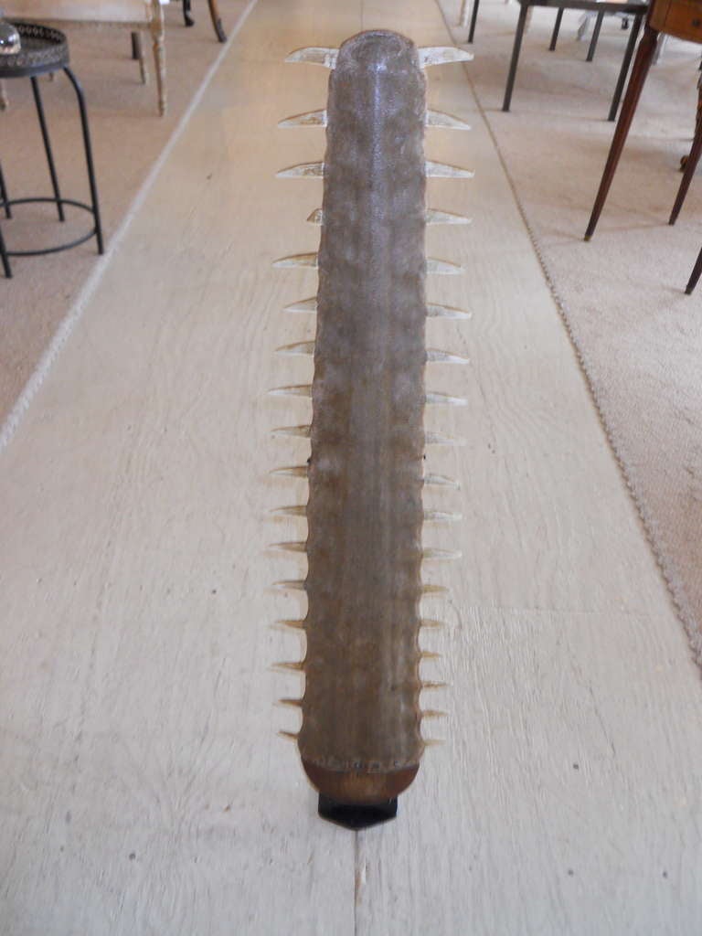 Impressive Antique Sawtooth Sculpture at 1stDibs