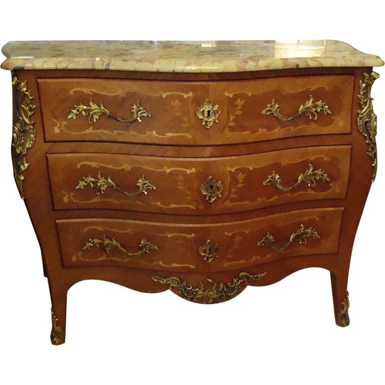 Lovely French Vintage Bombay style Commode at 1stDibs