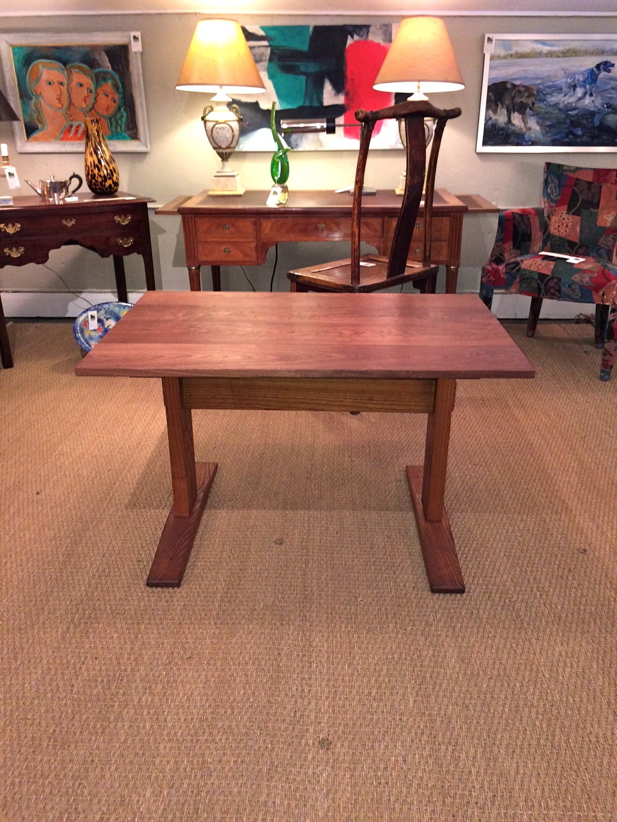 Robert Whitley Mid-Century Modern Library Table at 1stDibs | modern ...