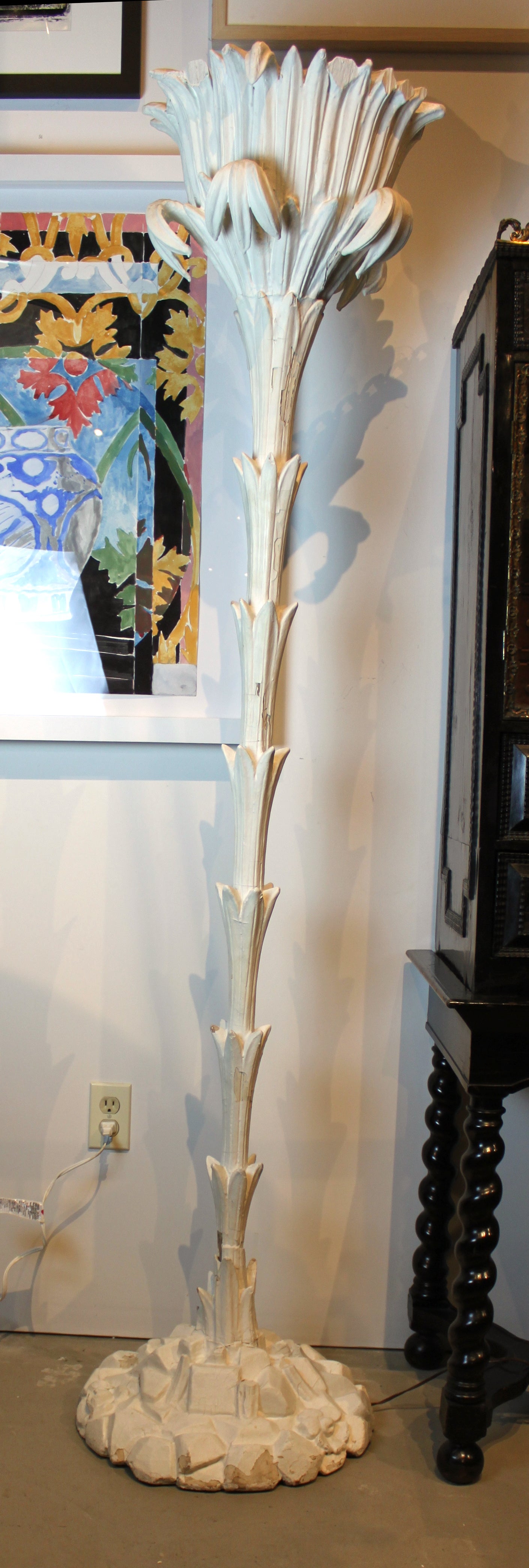 "Baroque Moderne" Torchiere by Serge Roche at 1stDibs