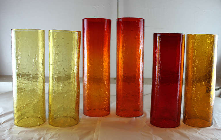 Collection of Blenko Hurricane Glasses at 1stDibs