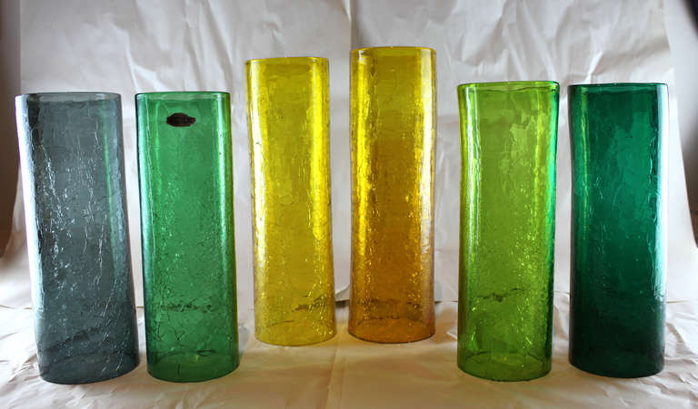 Collection of Blenko Hurricane Glasses at 1stDibs
