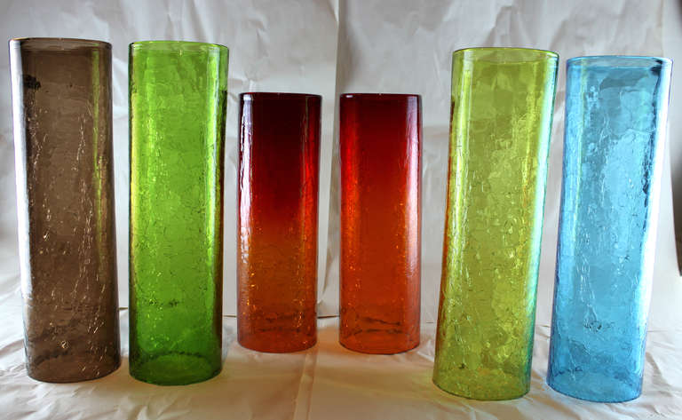 Collection of Blenko Hurricane Glasses at 1stDibs