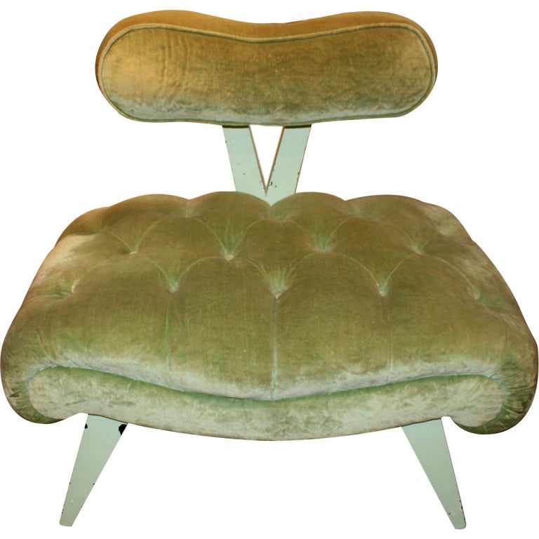 Grosfeld House Slipper Chair at 1stDibs