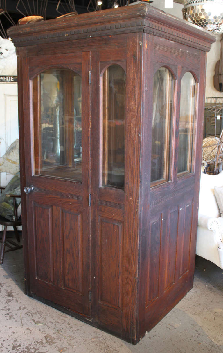 Early American Phone Booth ca. 1900 For Sale at 1stDibs