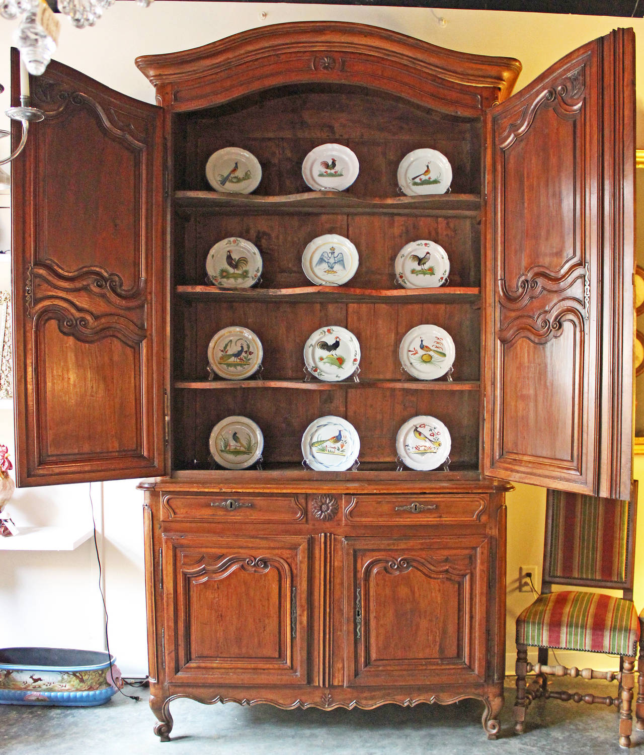 18th Century Louis XV Buffet Deux Corps For Sale at 1stDibs | buffet ...