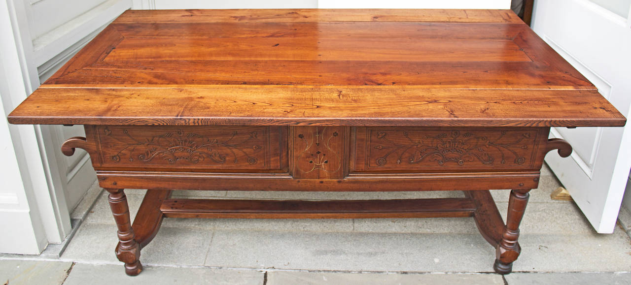 Rare French Mid-17th Century Louis XIII Style Desk and Table For Sale ...
