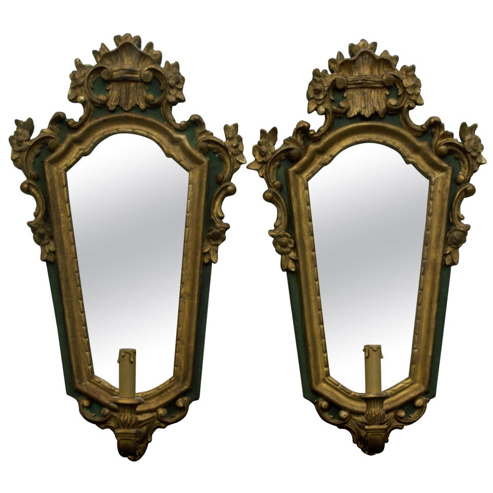 Vintage Pair of Seashell Shell Beach Wall Light Sconces at 1stDibs