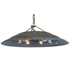 Large Scale Pendant Light at 1stDibs