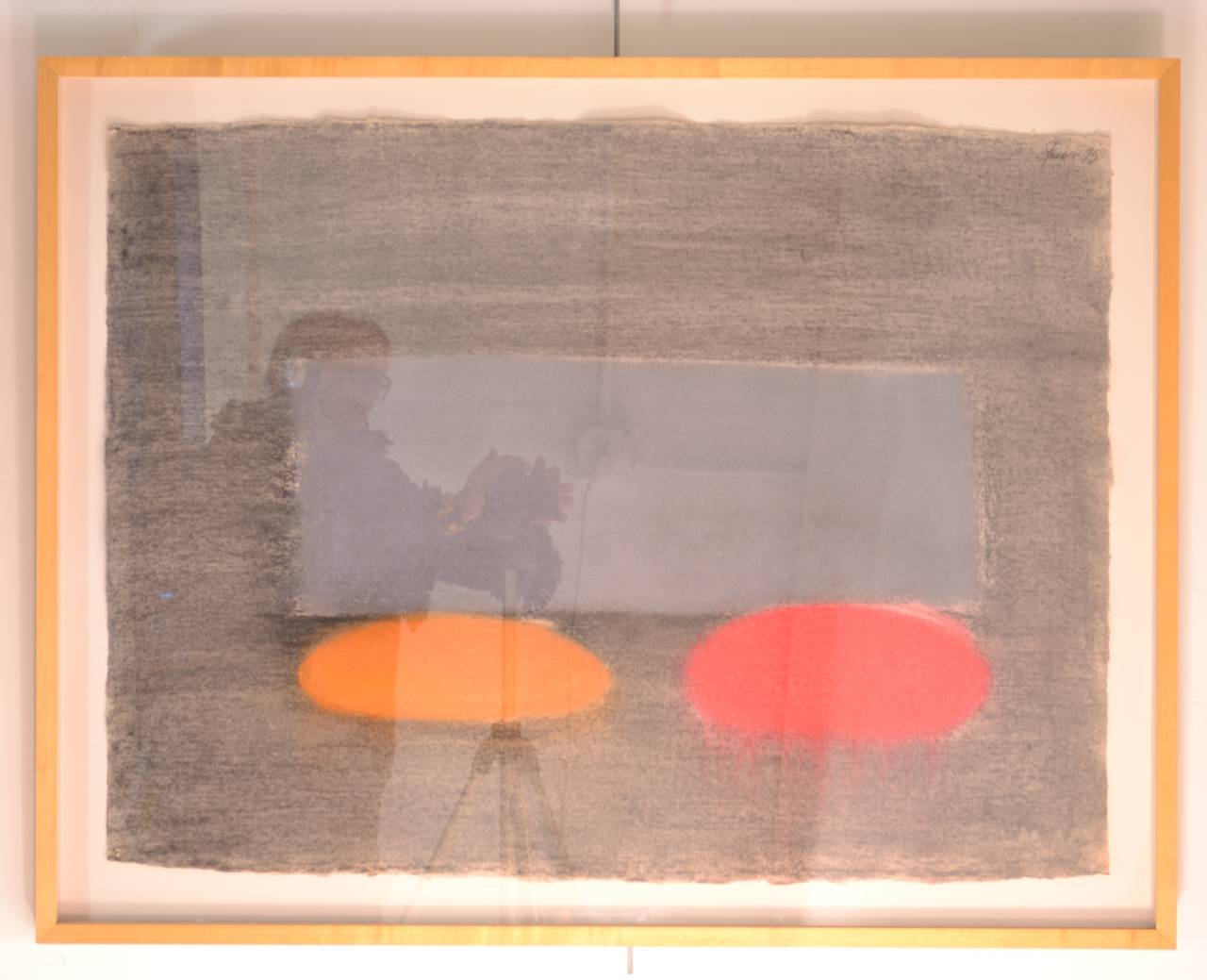 Michael Steiner, Signed Works on Paper Paintings, USA circa 1989 For ...
