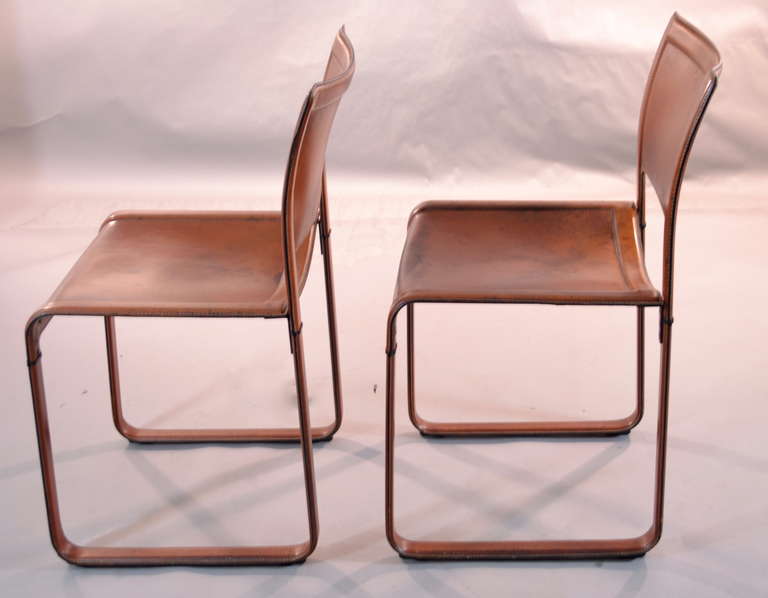Matteo Grassi, Set of Six Dining Chairs at 1stDibs