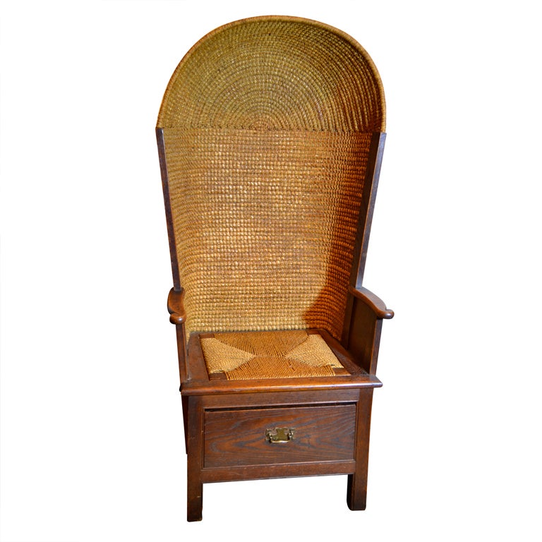 Orkney Island Hooded Chair at 1stDibs