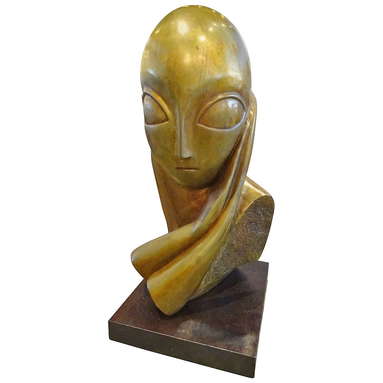 After Brancusi, Vintage Casting of Mademoiselle Pogany [III] at 1stDibs ...