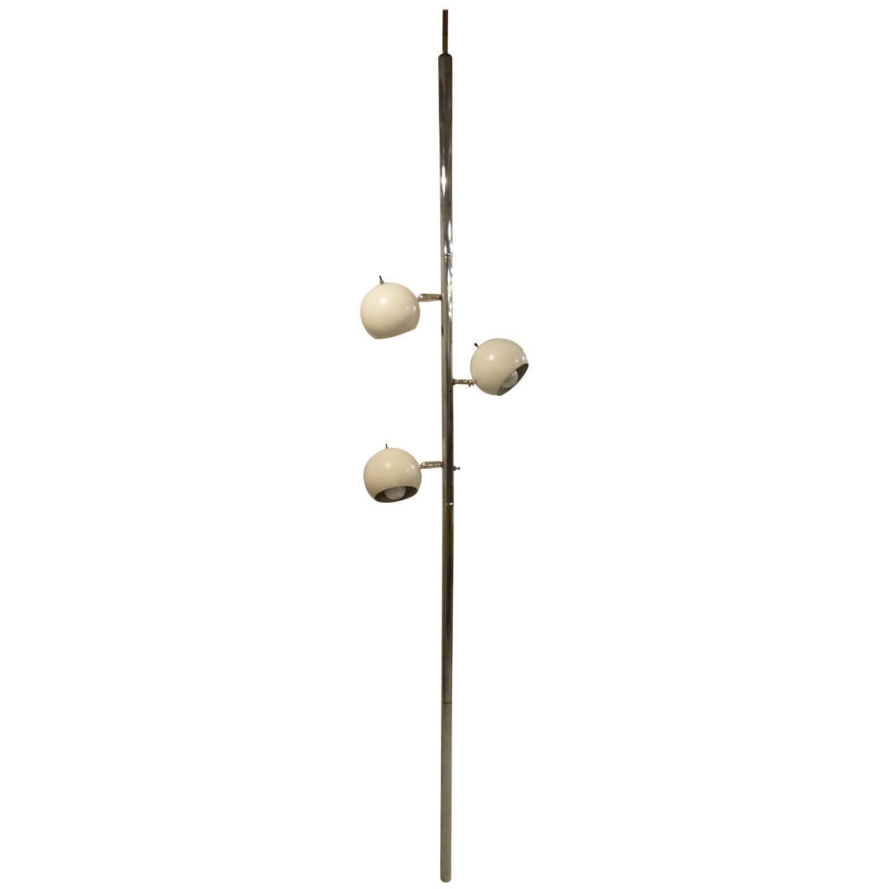 1970s Three-Light Tension Fixture at 1stDibs