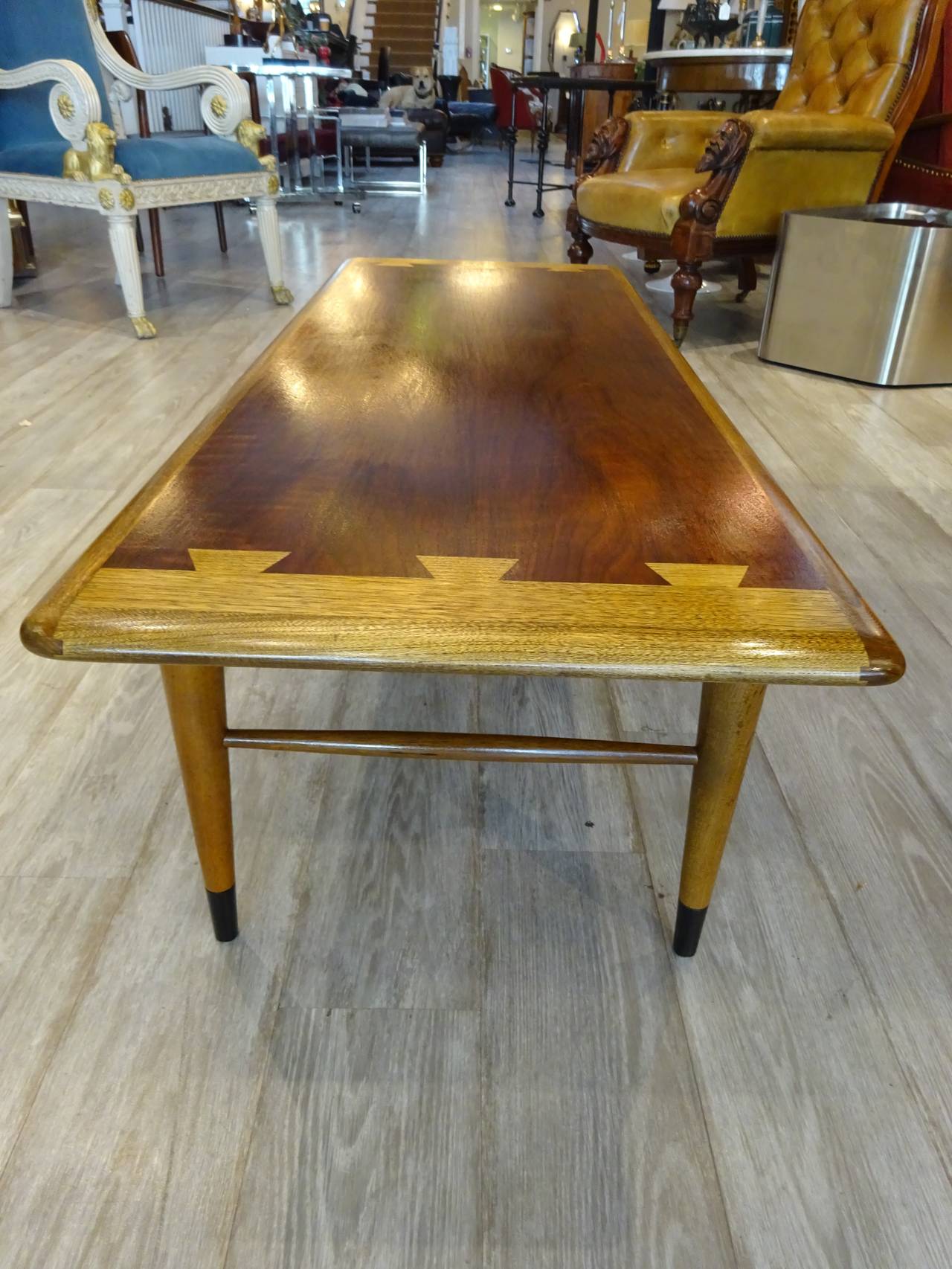 Lane "Dovetail" Coffee Table at 1stDibs