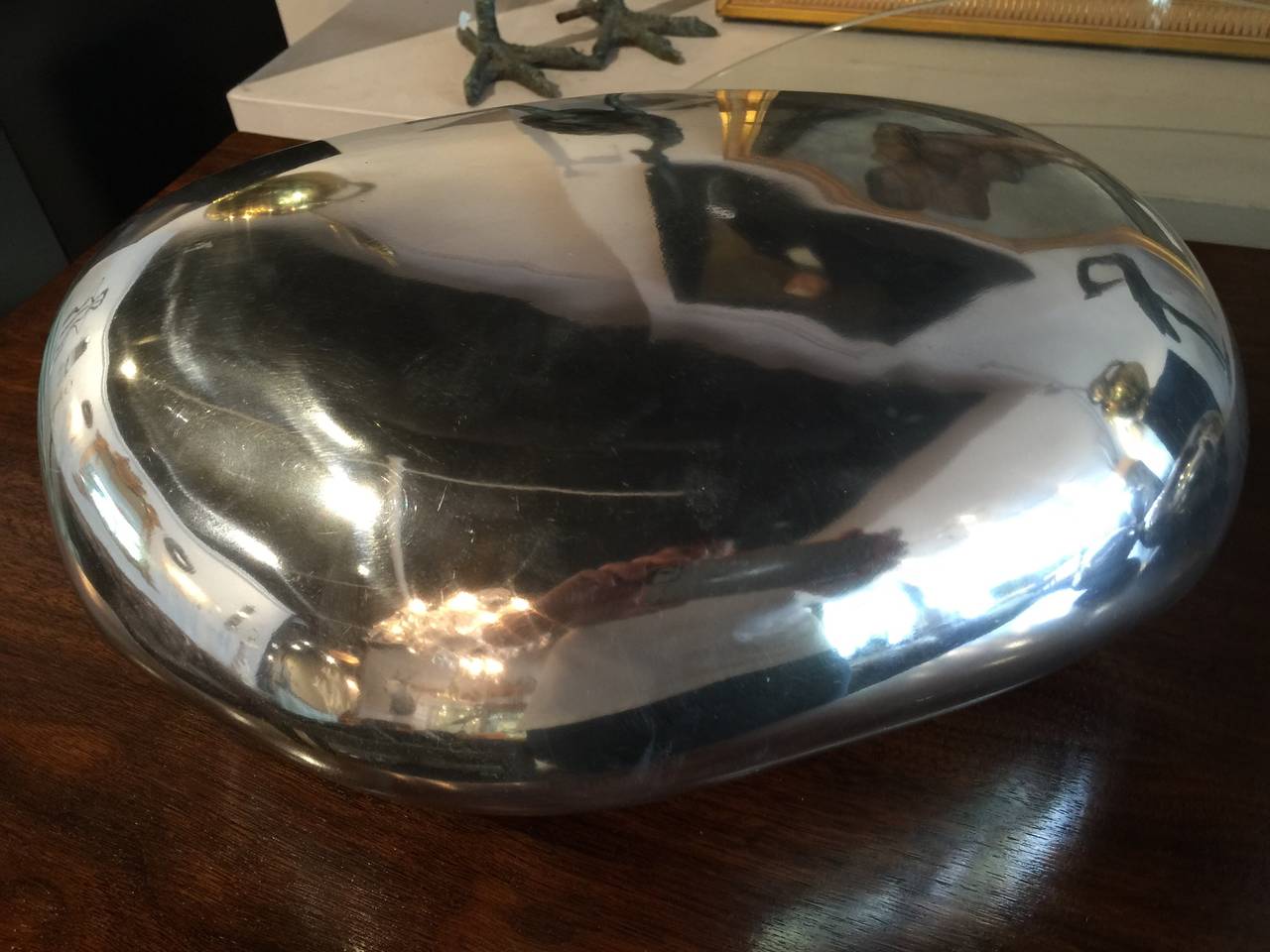 Three Graduated Chrome Stones at 1stDibs