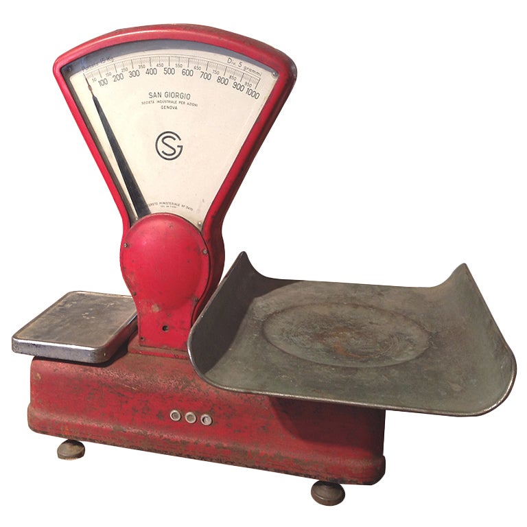 Vintage Grocery Scale - For Sale on 1stDibs