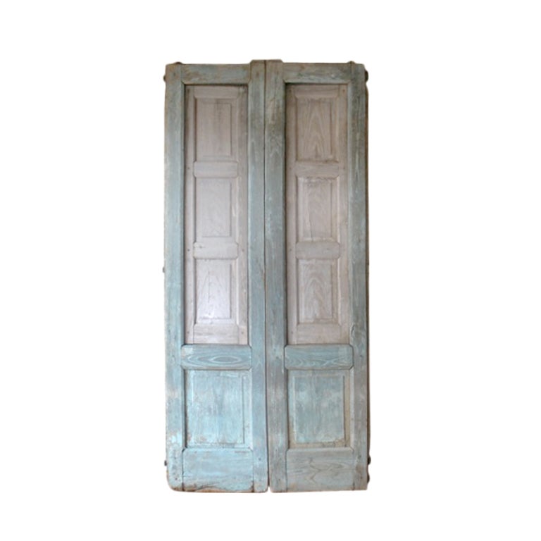 Italian Blue Doors For Sale at 1stDibs