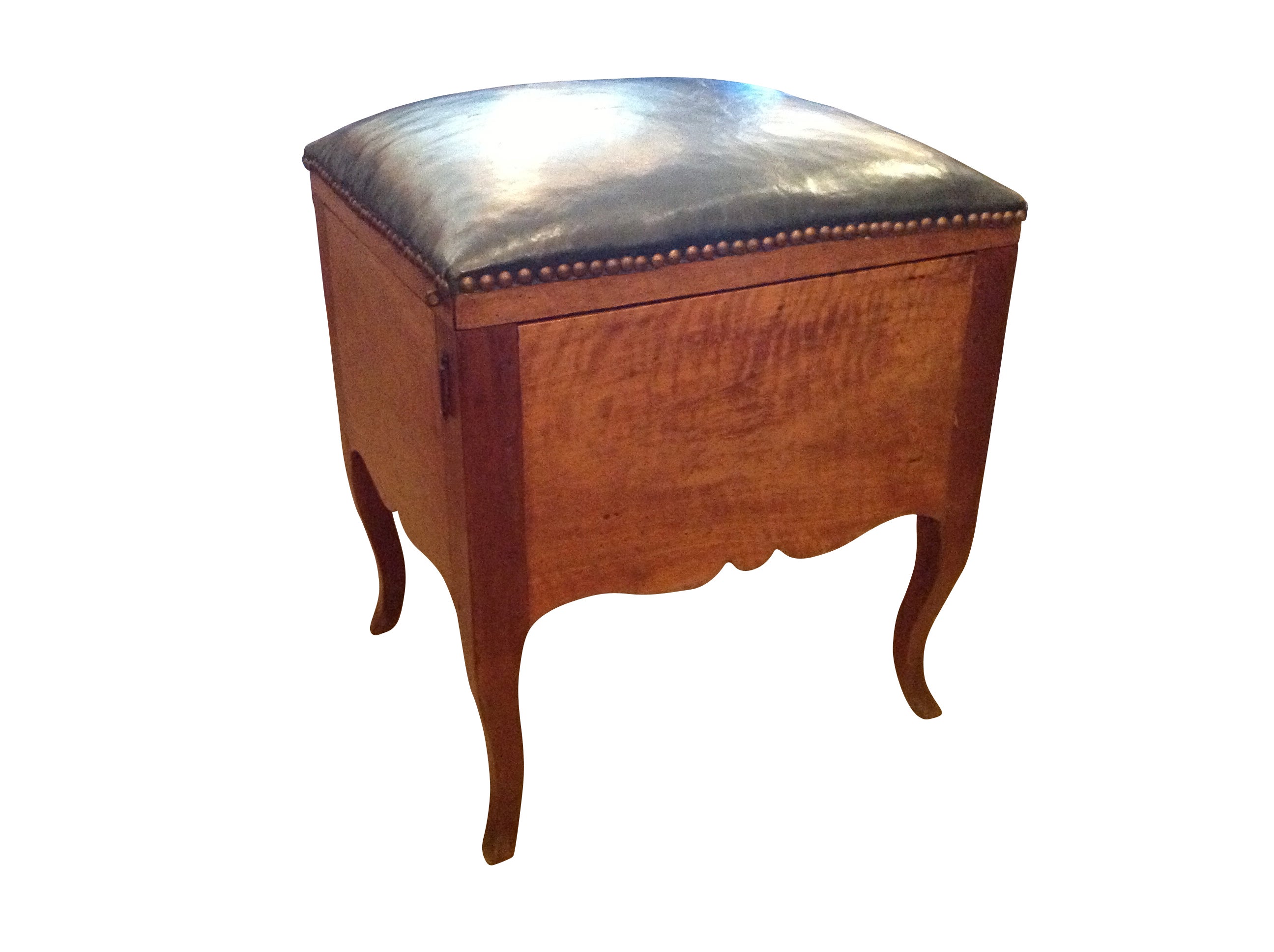 19th Century English Commode, Stool, Pot, 19th Century For Sale at 1stDibs