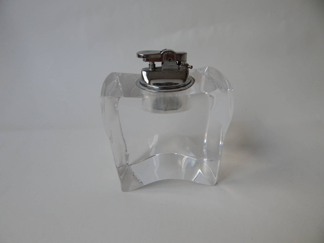 1960s Lucite Table Lighter at 1stDibs