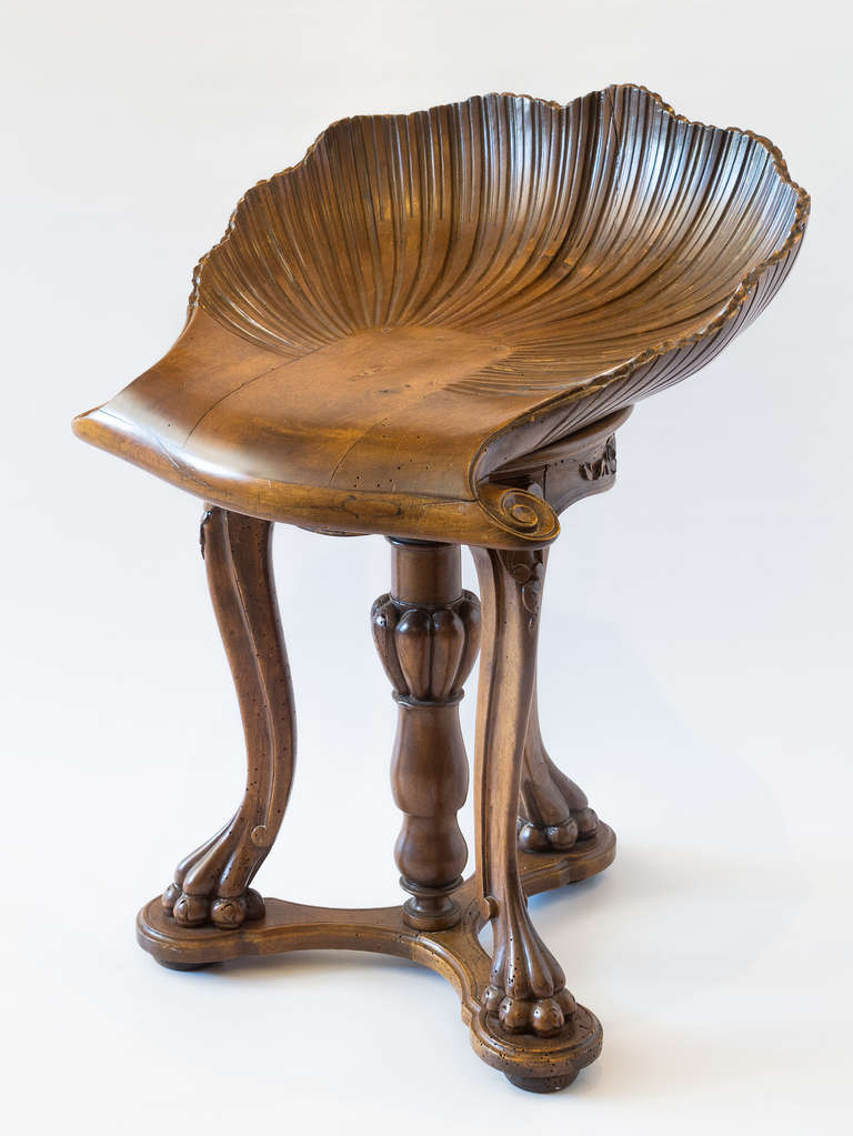 Venetian Style Grotto Stool at 1stDibs