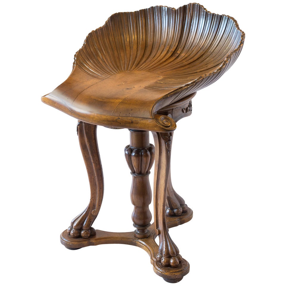 Venetian Style Grotto Stool at 1stDibs