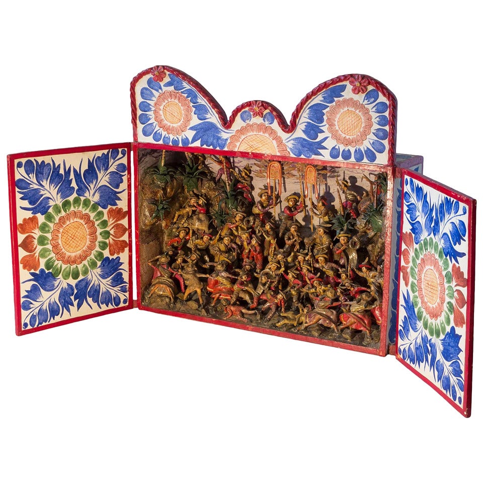 Peruvian Retablo at 1stDibs