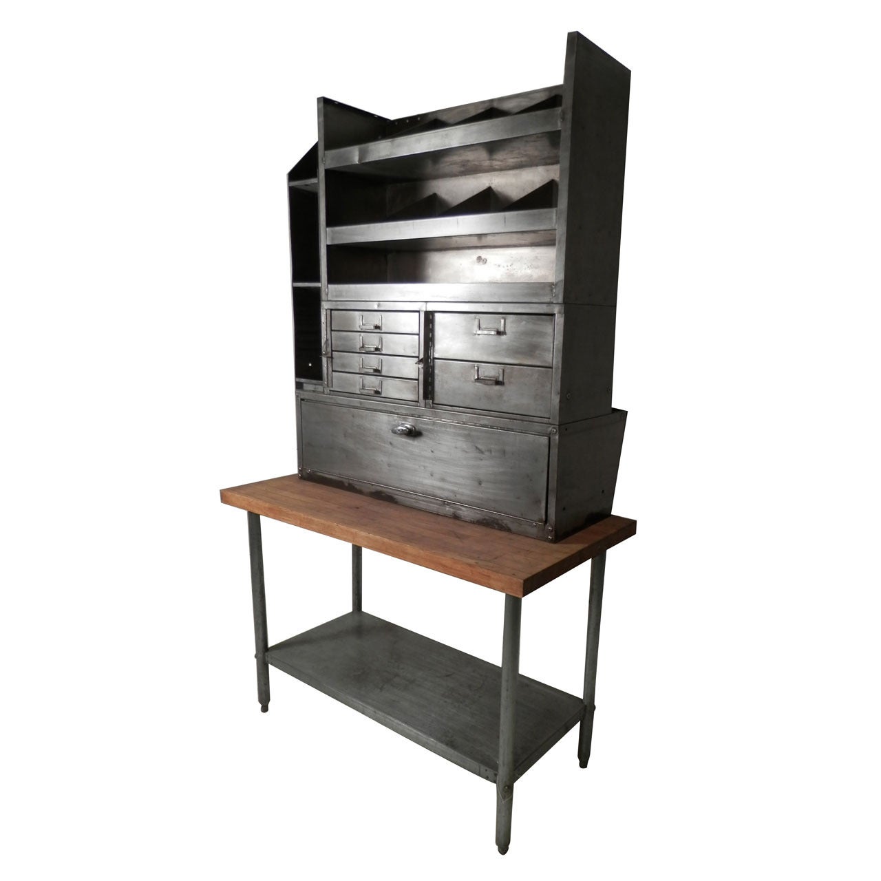 Industrial Kitchen Work Station at 1stDibs