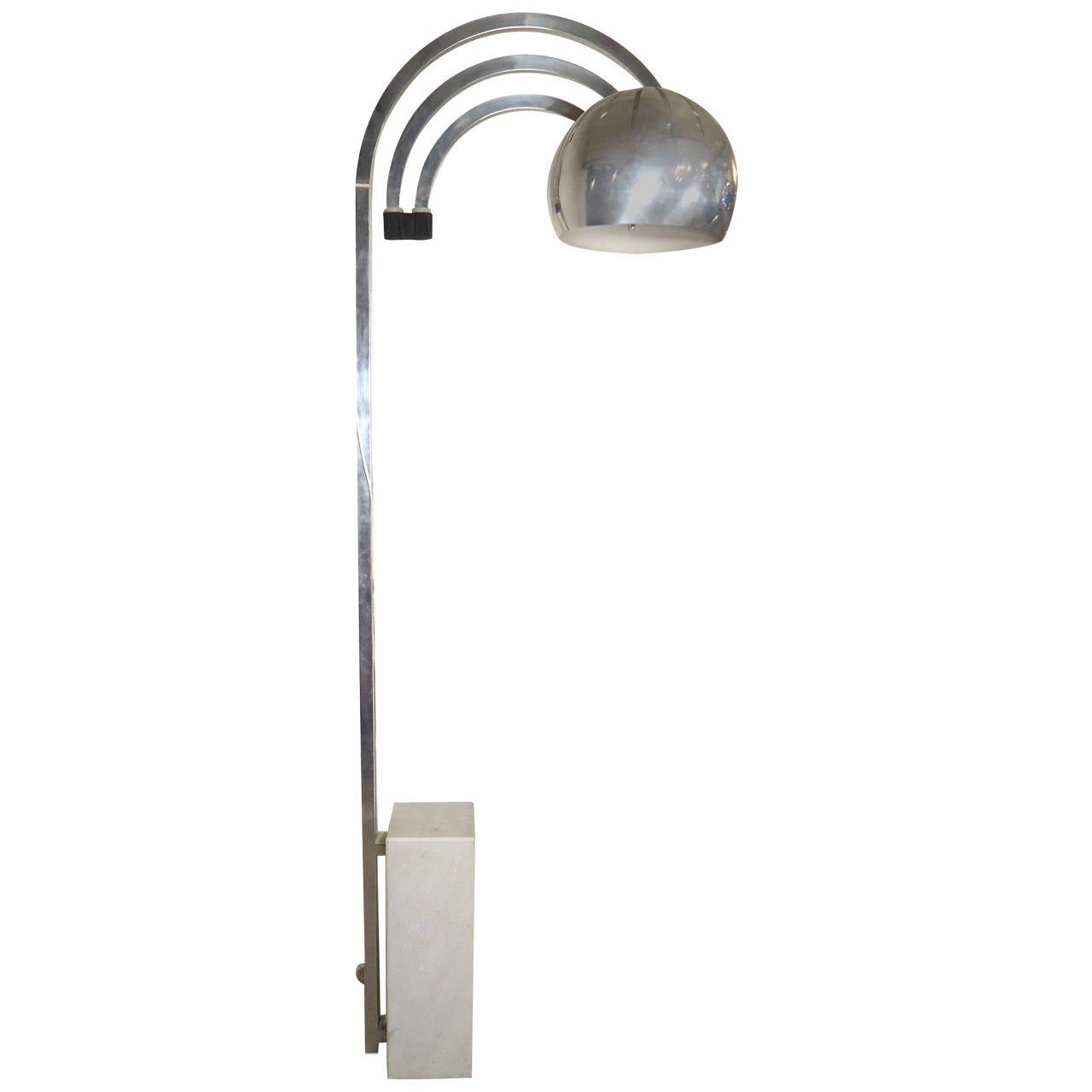 Massive Extending Arch Lamp For Sale at 1stdibs