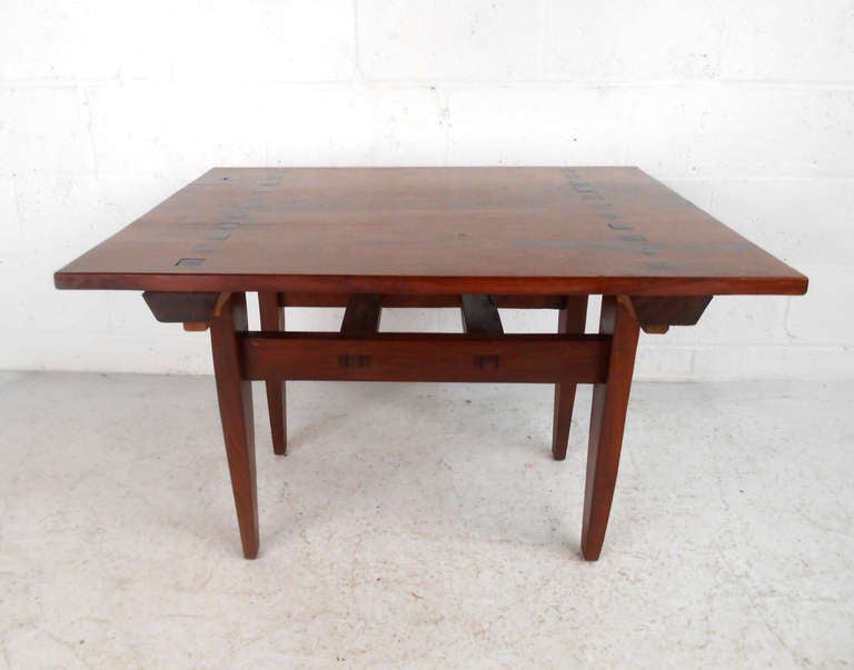American Craftsman Walnut Side Table by Jeffrey Greene at 1stDibs ...