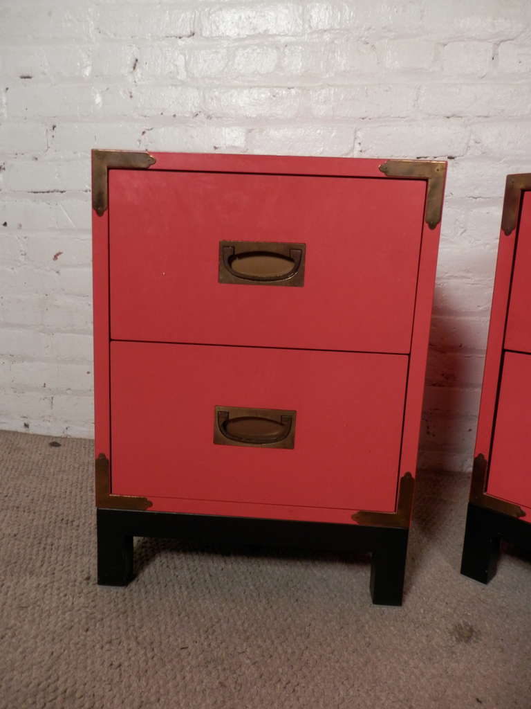 Wild Mid-Century Campaign Chests For Sale at 1stDibs