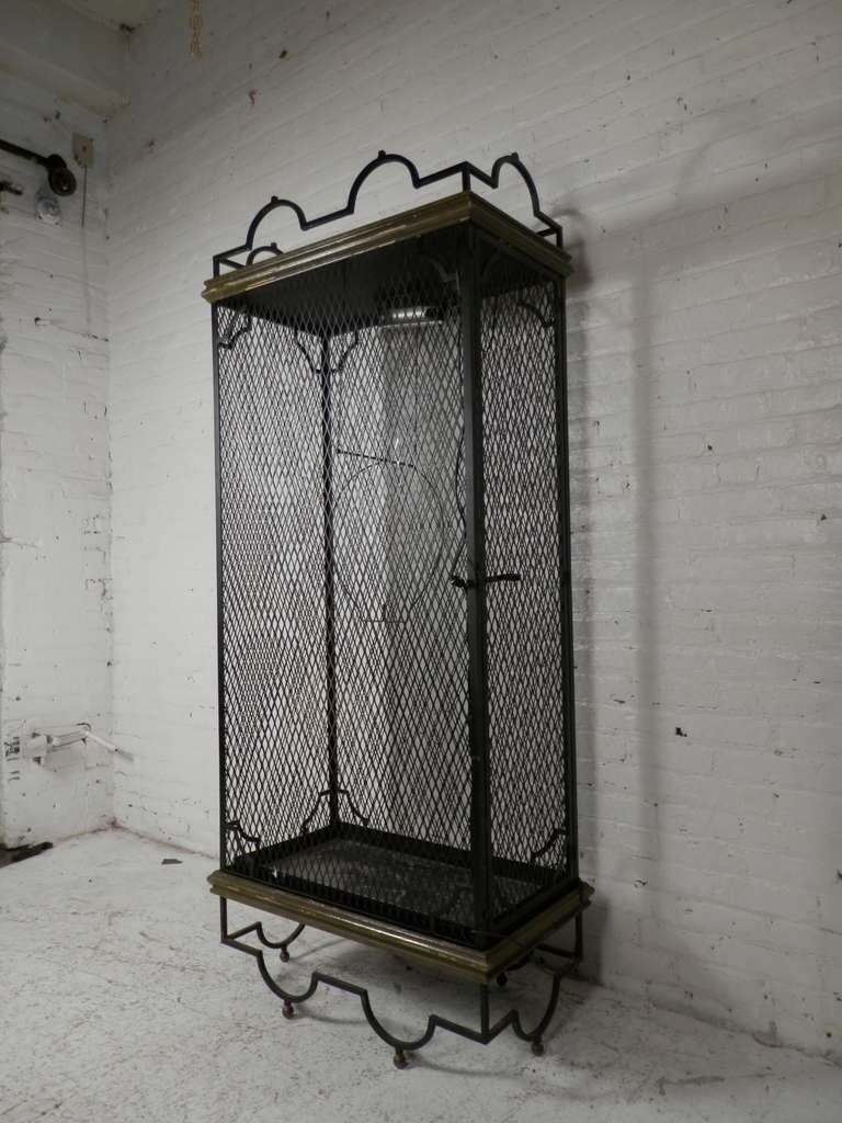 Massive Iron Parrot Cage at 1stDibs