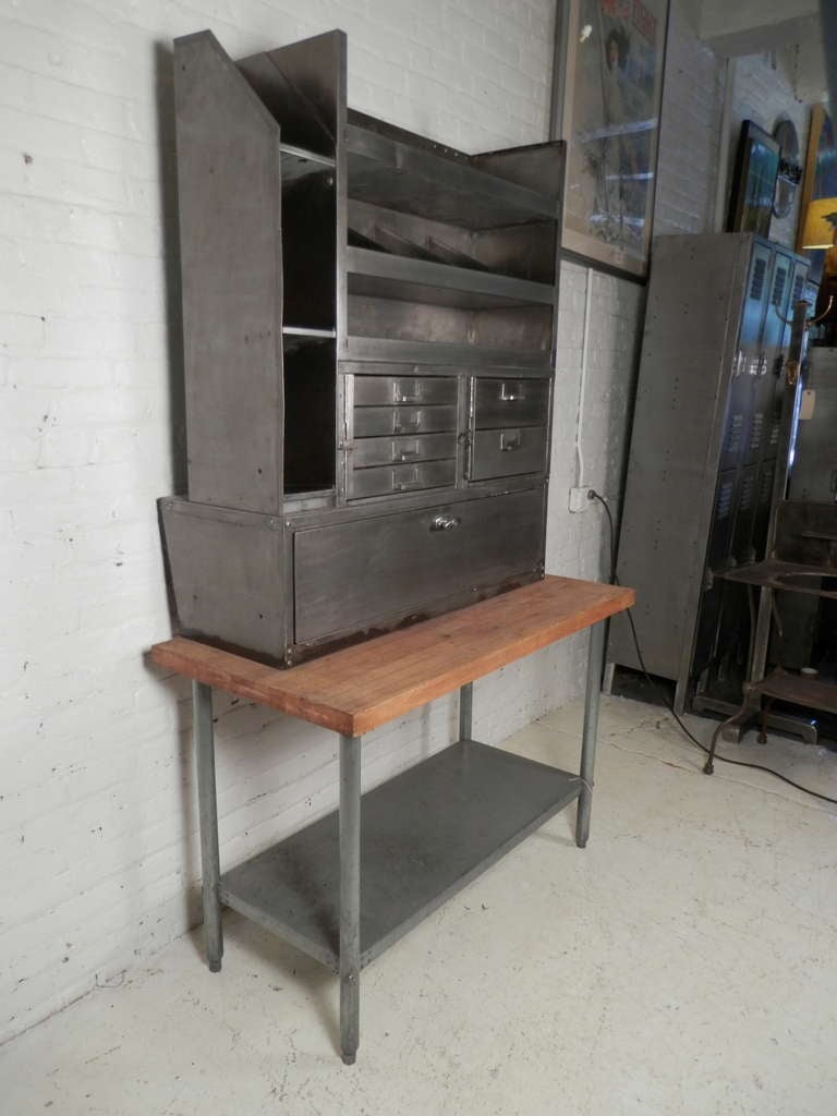 Industrial Kitchen Work Station at 1stDibs