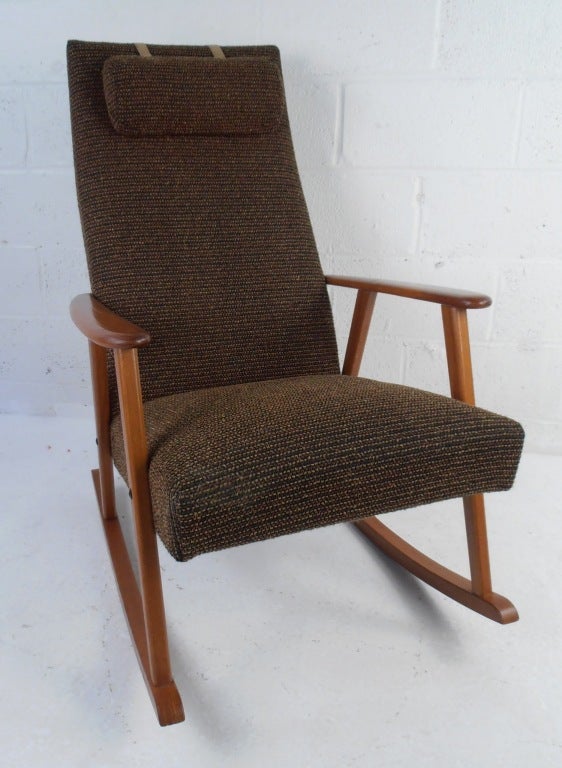Danish Rocking Chair at 1stDibs