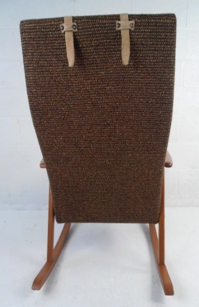 Danish Rocking Chair at 1stDibs