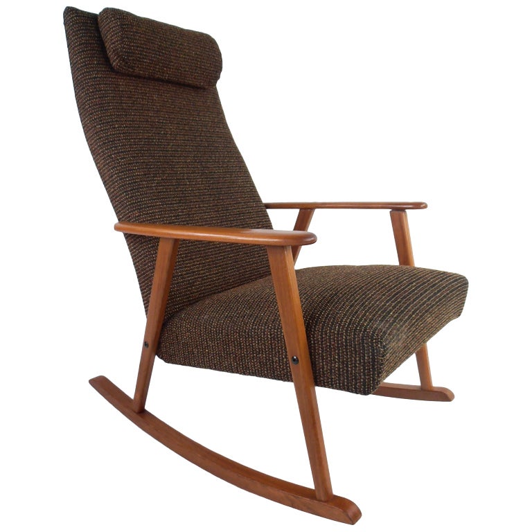 Danish Rocking Chair at 1stDibs