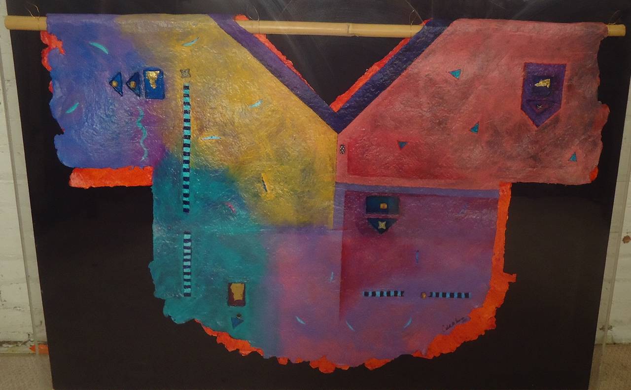 Signed 'Kimono' Art By Celeste M. Simon For Sale at 1stDibs | kimono ...