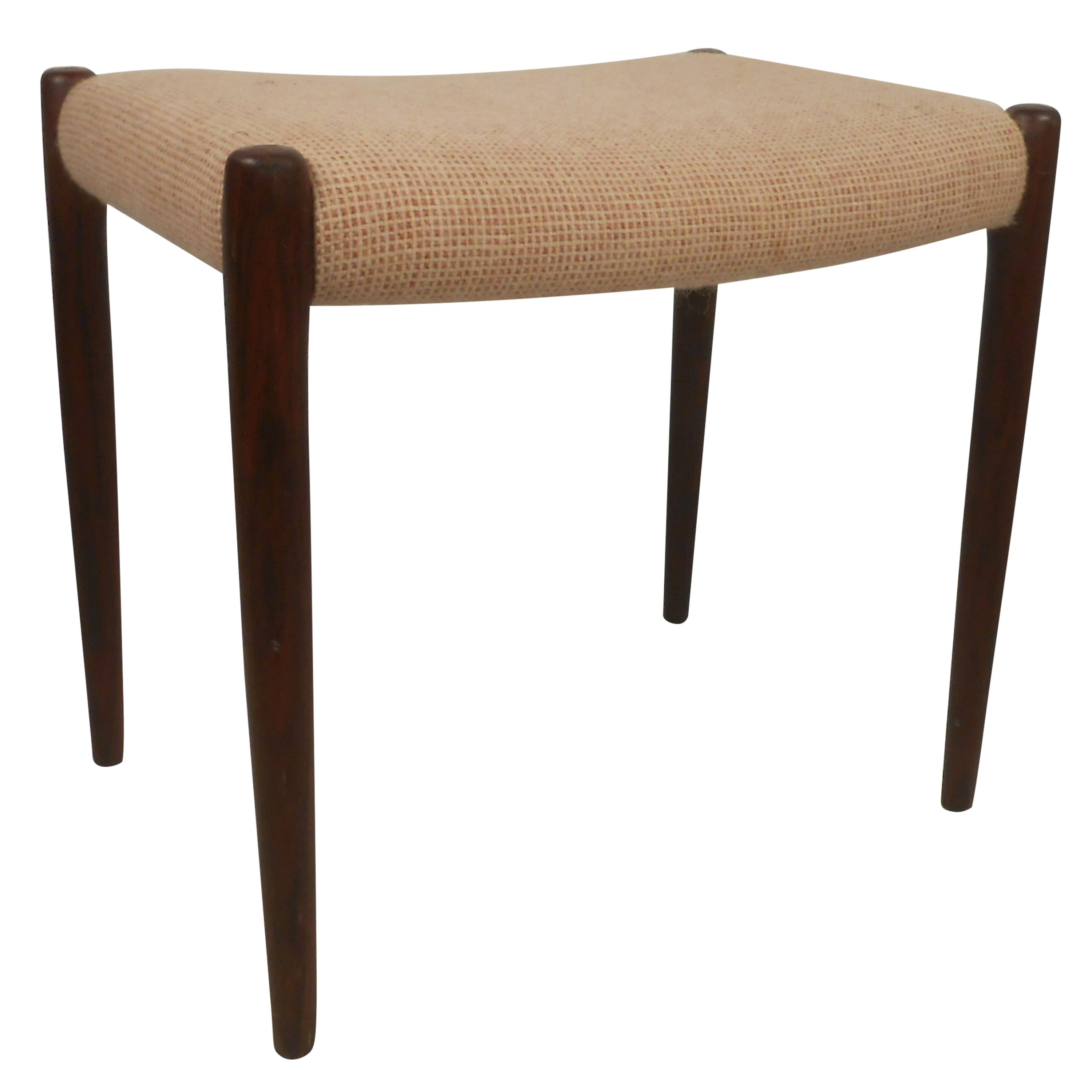 Mid-Century Modern Danish Foot Stool at 1stDibs