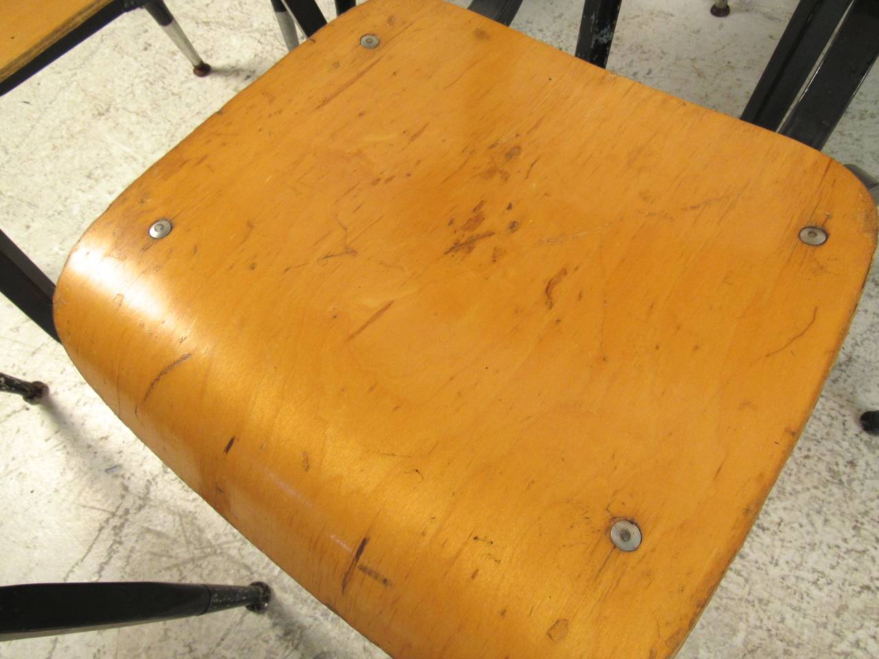 Set of Ten Vintage Bentwood Student Chairs at 1stDibs | student chairs ...