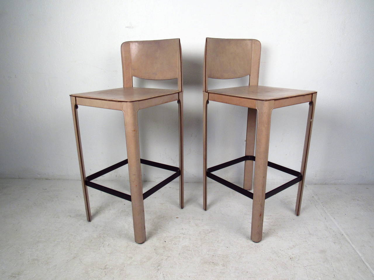 Pair of Matteo Grassi Bar Stools For Sale at 1stDibs