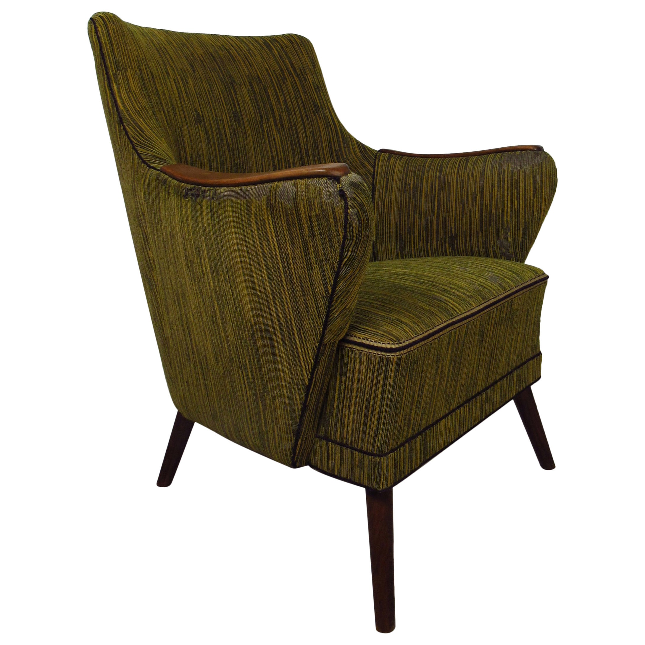 Midcentury Mogens Lassen Style Lounge Chair at 1stDibs