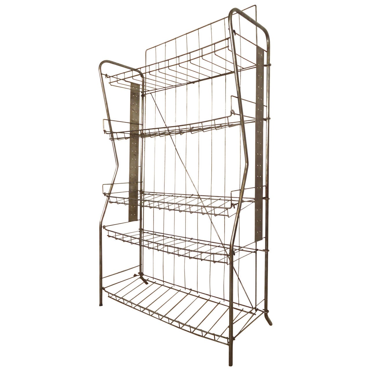 Unique Metal Rack at 1stDibs