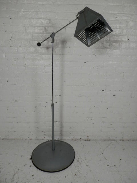 Unique Adjustable Metal Floor Lamp For Sale at 1stDibs