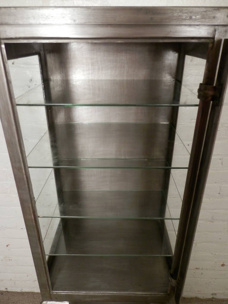 Mid-20th Century Industrial Display Cabinet at 1stDibs