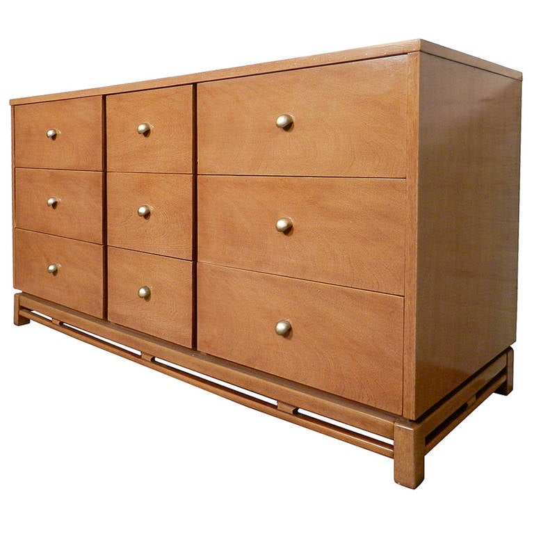 Mid-Century Modern Long Dresser By Kent Coffey at 1stDibs
