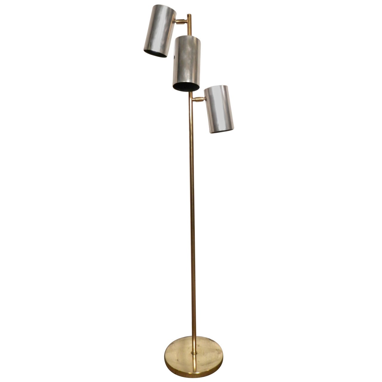 Standing Mid-Century Koch and Lowy Floor Lamp at 1stDibs | koch lowy ...