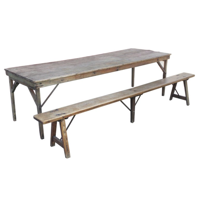 California Harvest Farm Table at 1stDibs
