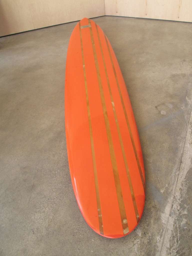 Dale Velzy Vintage Pintail Surfboard, 1950s at 1stDibs